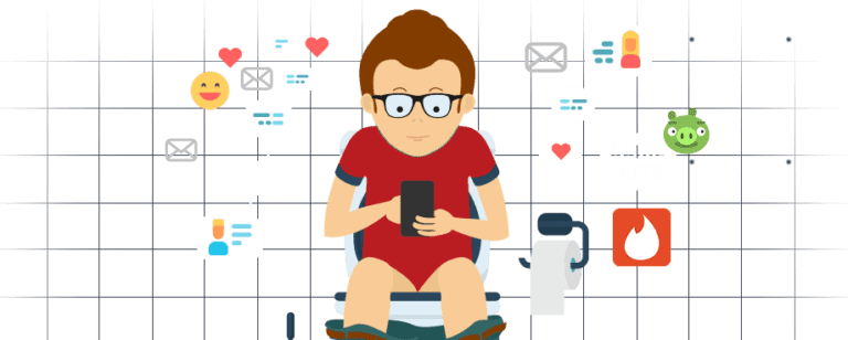 Texting On The Toilet, Cell Phone In Toilet Statistics 2025